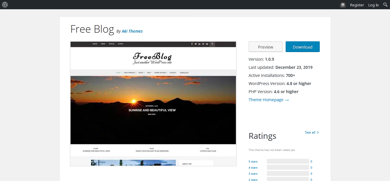 27+ Best Free WordPress Blog Themes